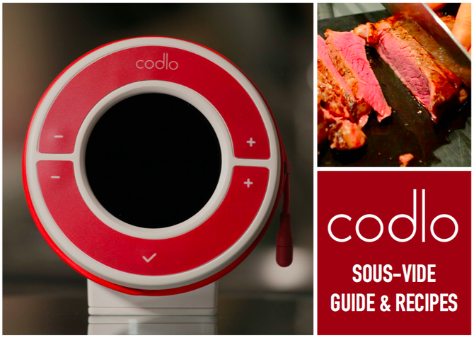 Codlo Sous-vide Guide & Recipes Book