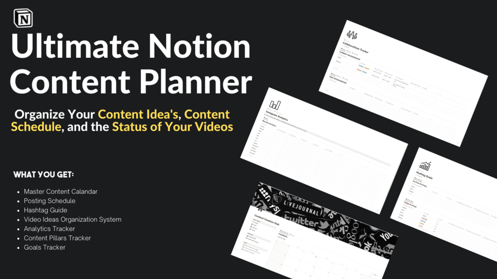 Ultimate Notion Content Template
