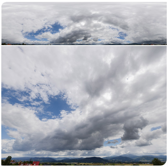 Cloudy Mountains 6768 (30k) HDRI