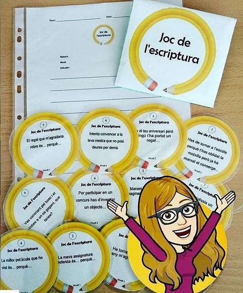 DOBBLE: escritura (CAST/CAT)