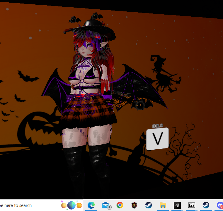 Vrchat Halloween avatar