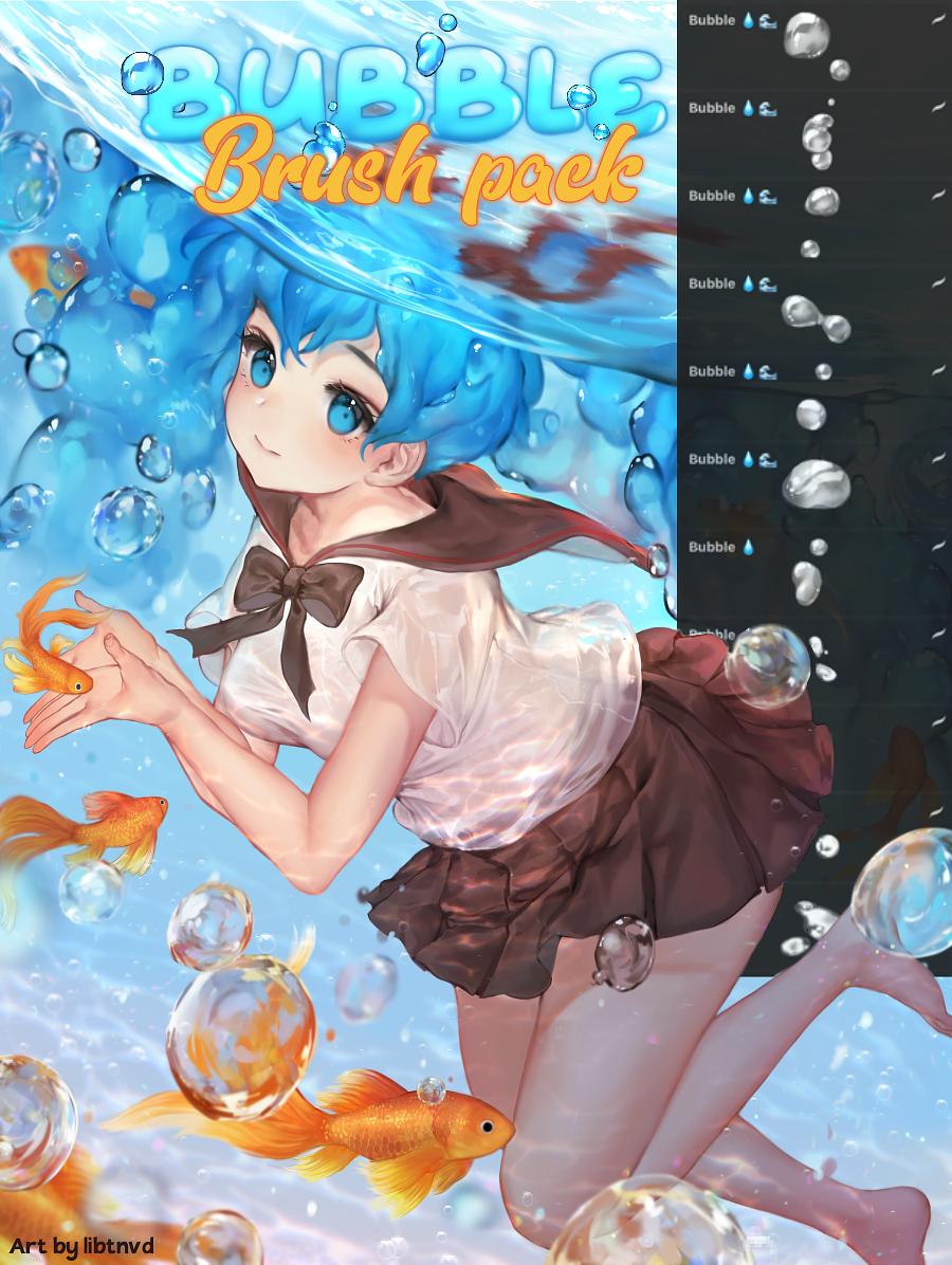 Bubble Brush Pack For Procreate 