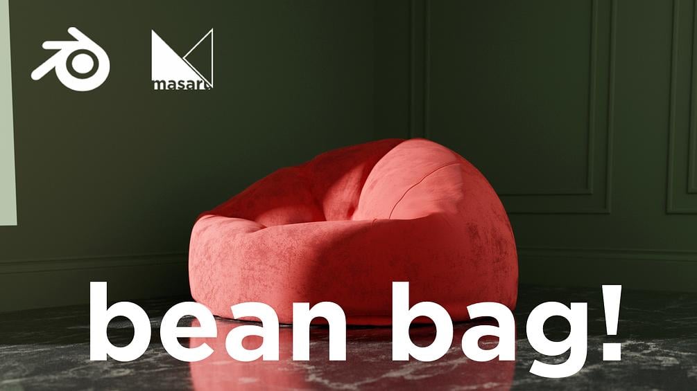 Realistic Bean Bag - Free Textures