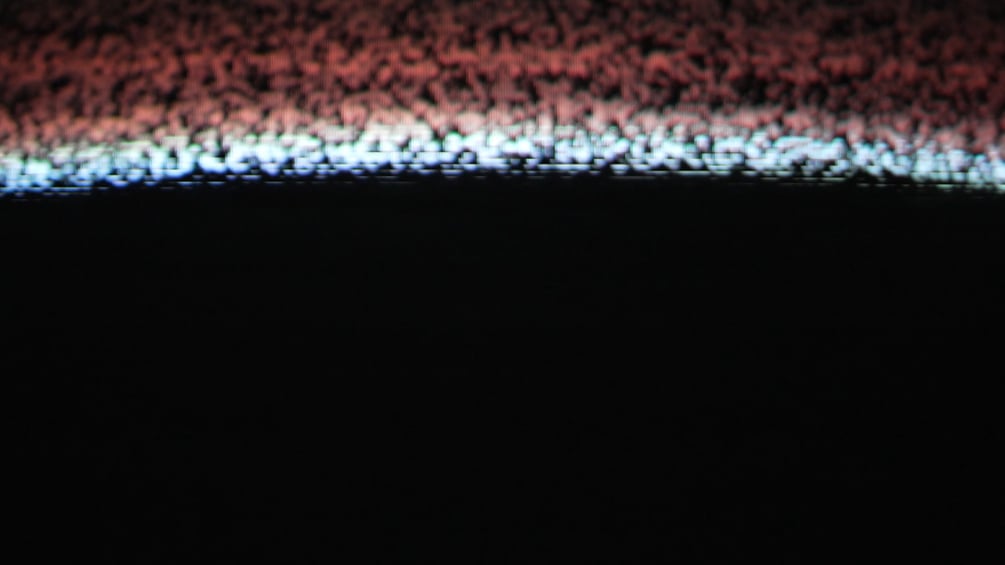 CRT Scanline Distortion Glitch Overlays
