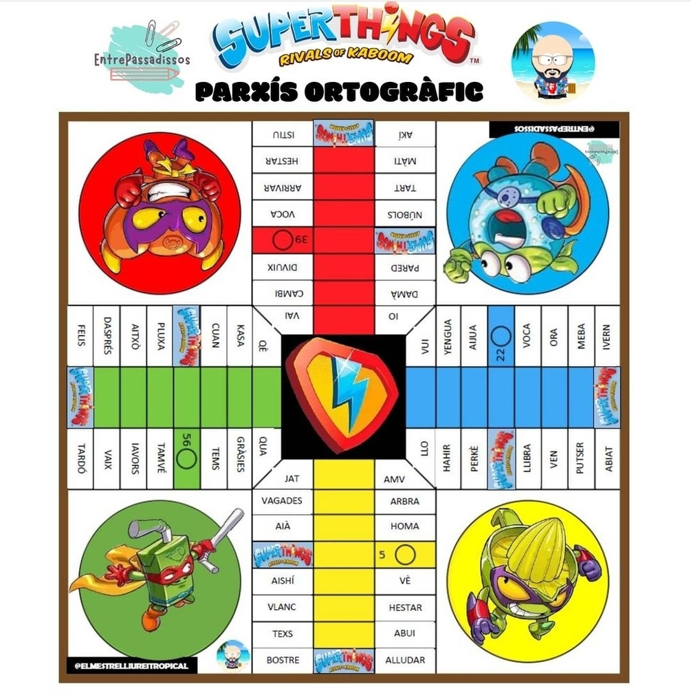 Parxís ortogràfic dels SuperThings