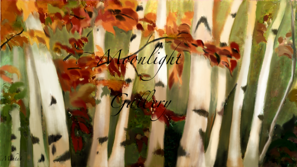 Digital Painting - Trees