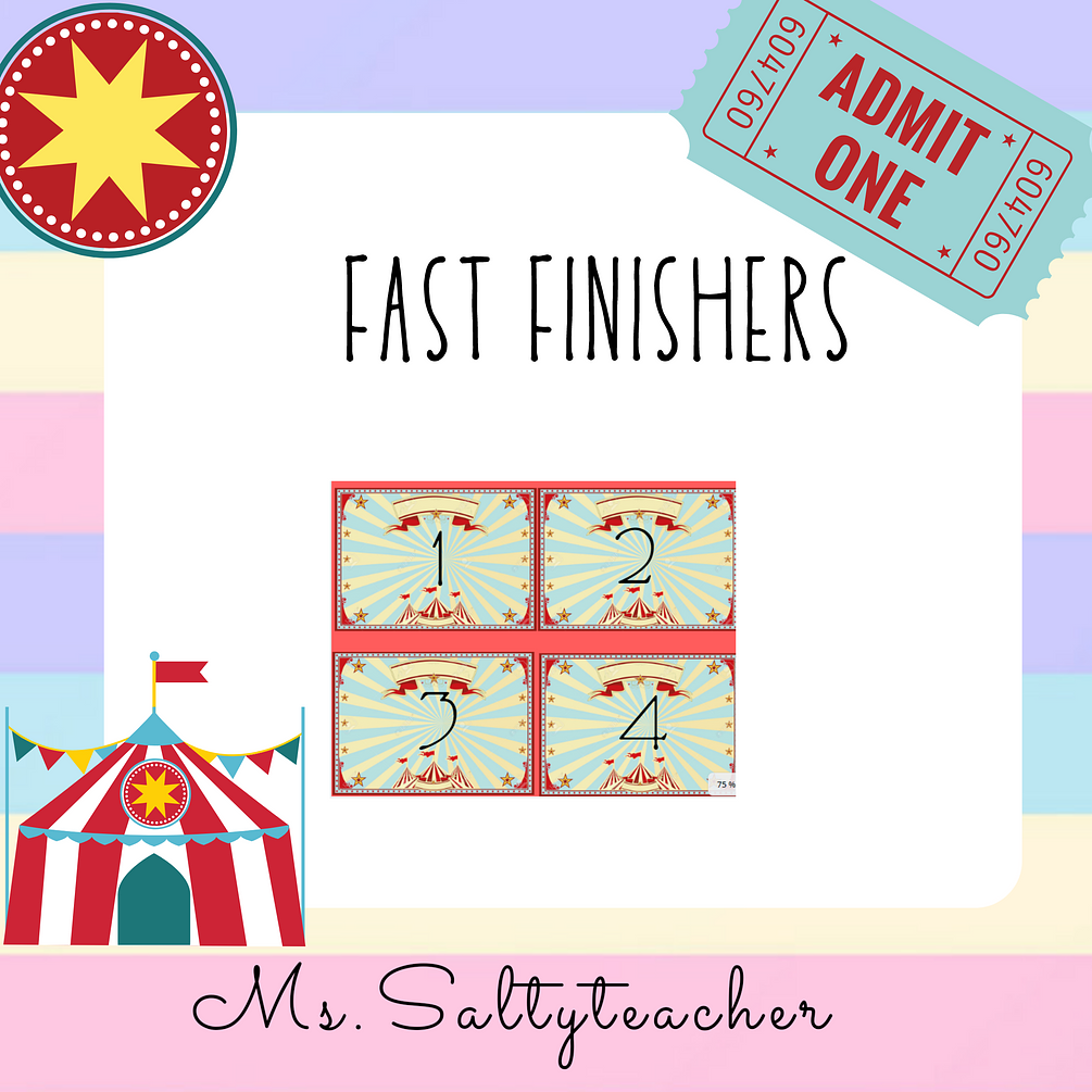 Fast Finishers - primera versión