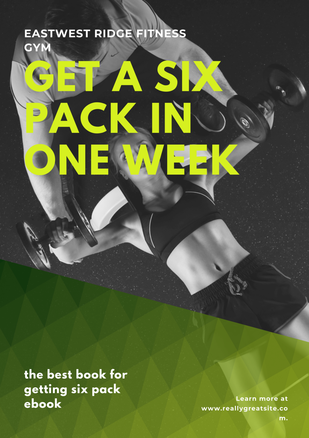 how to get a six pack in one week