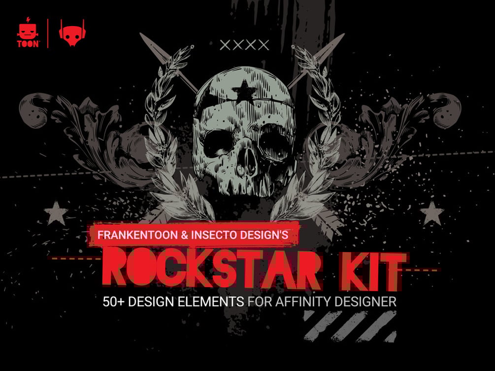 Rockstar Design Kit for Affinity Designer