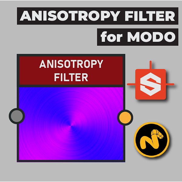 SD Anisotropy filter for Modo