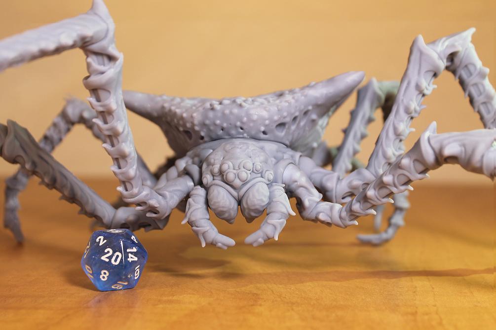 Giant Armored Spider - 3d print file