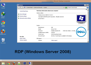Remote Dekstop Protocol ( RDP ) ADMIN