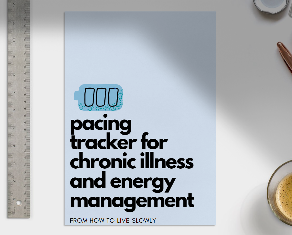 Pacing Tracker for Chronic Illness and Energy Management