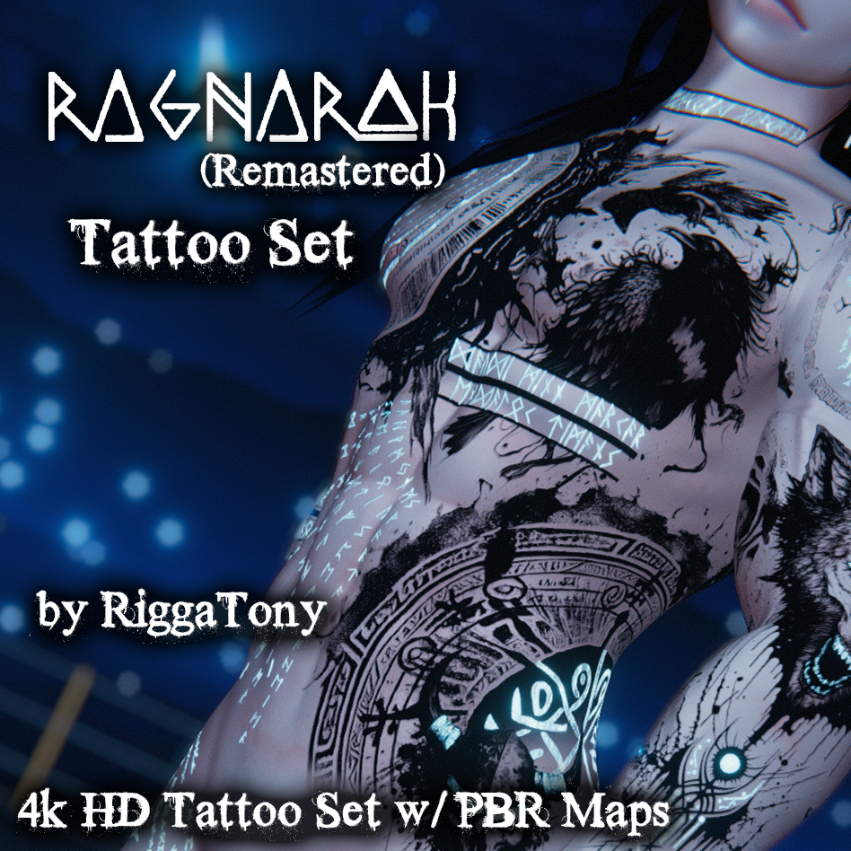 Ragnarok (Remastered) Tattoo Set