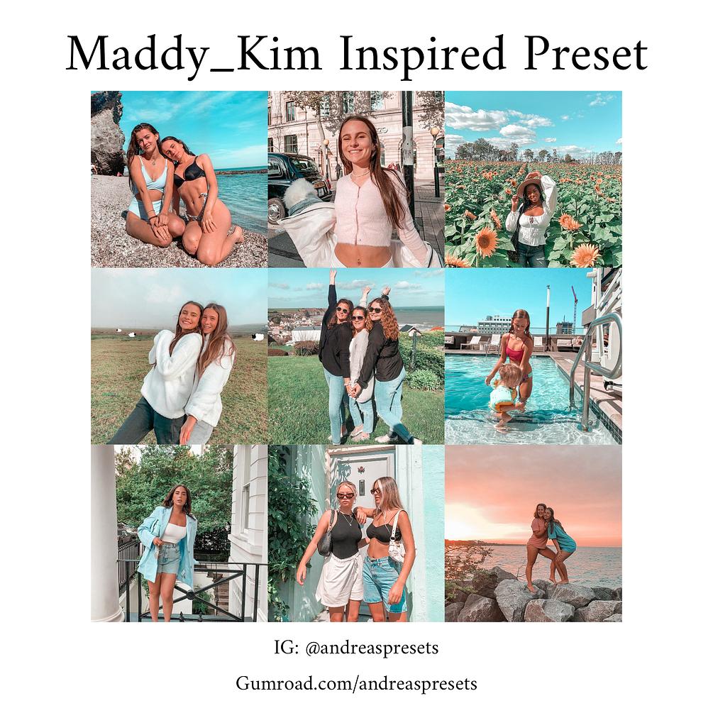 Maddy Kim Inspired Preset