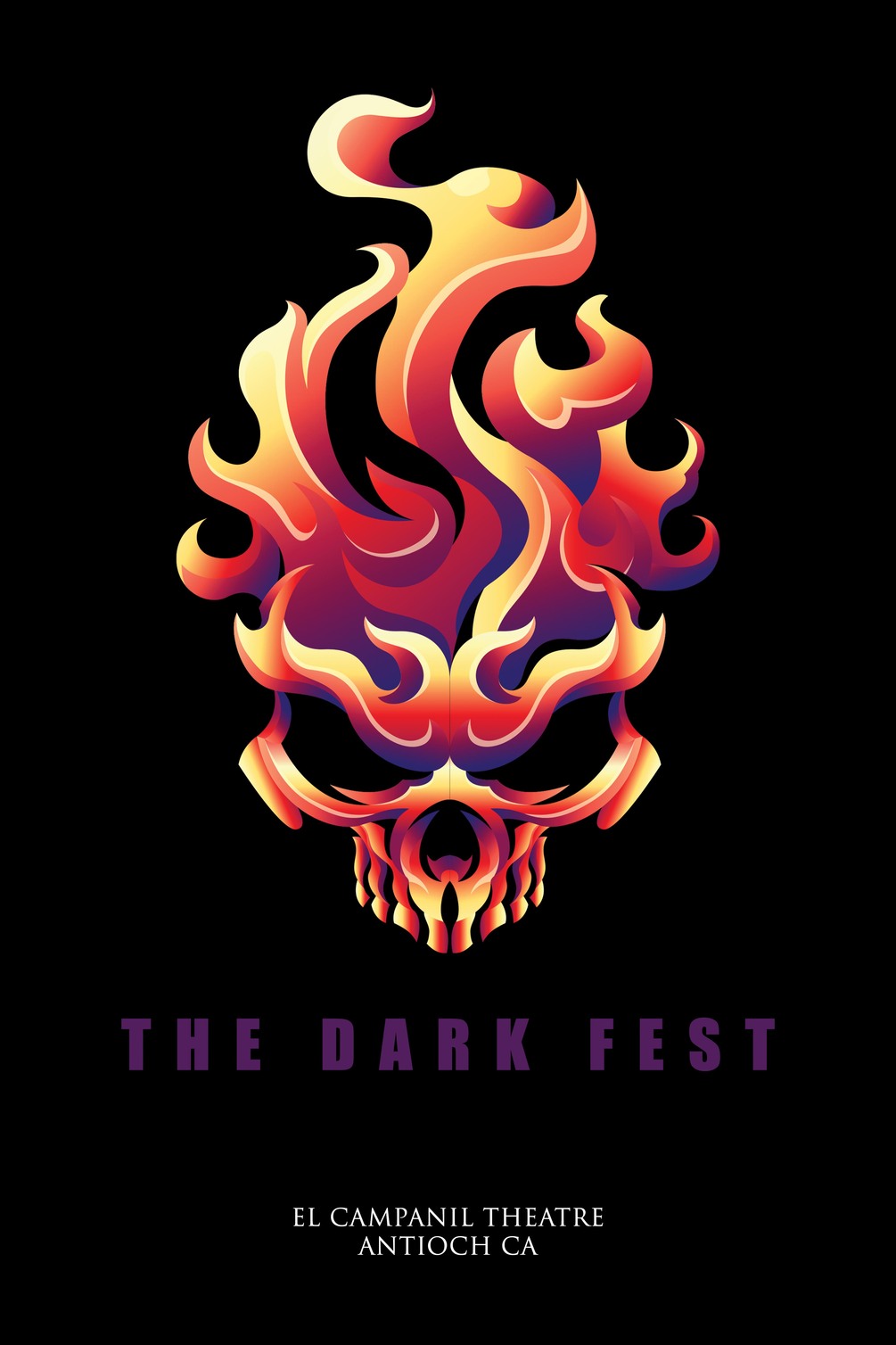 The Dark Fest 2022 Commemorative Poster
