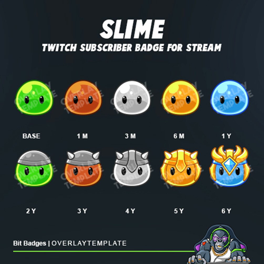 Slime – Bit Badges