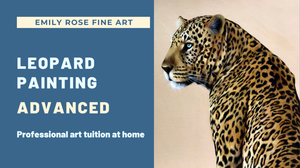 Leopard Painting Tutorial in Pastels