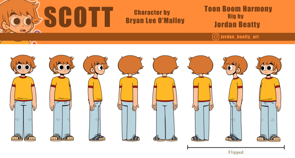 Scott - Intermediate Toon Boom Harmony Rig