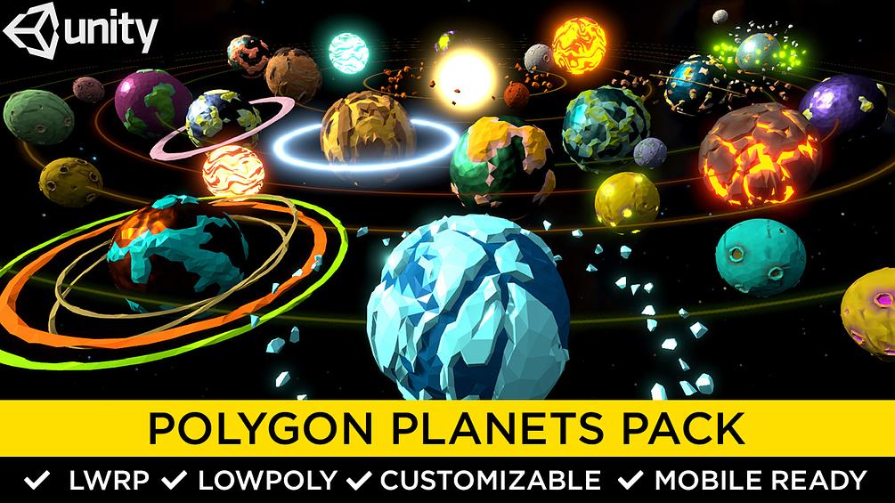 Polygon Planets Pack
