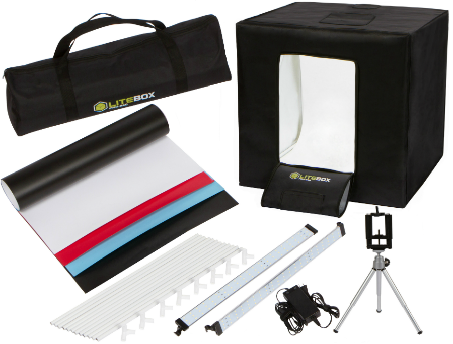LiteBox Pro-240 Portable LED Photography Studio DIY Kit