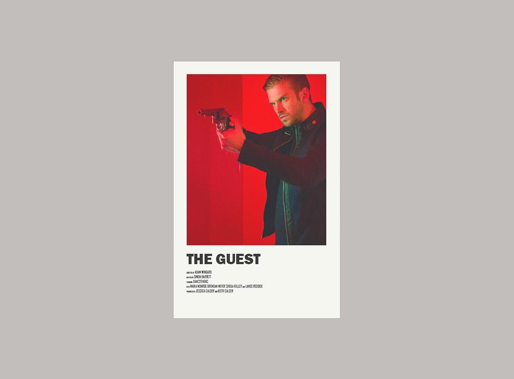 Minimalist The Guest Poster Digital Copy