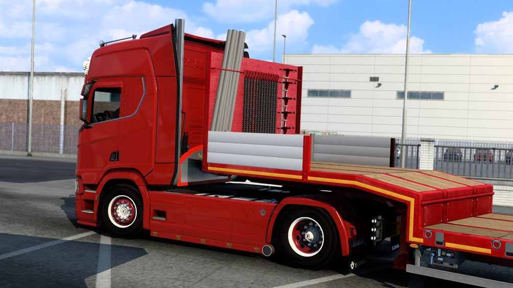 custom front for scs lowbed