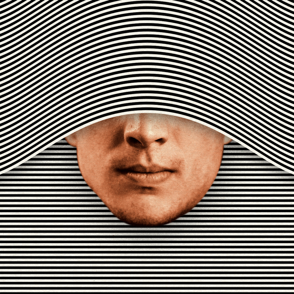 Repeating Lines Portrait Tutorial - Portrait & Project File Download