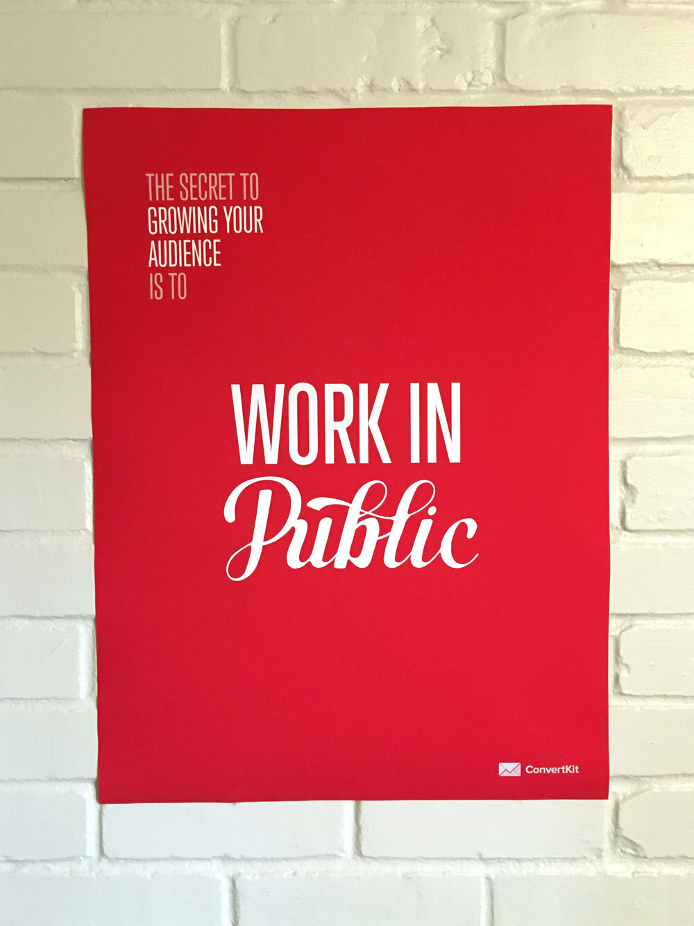Poster: Work in Public (18x24)