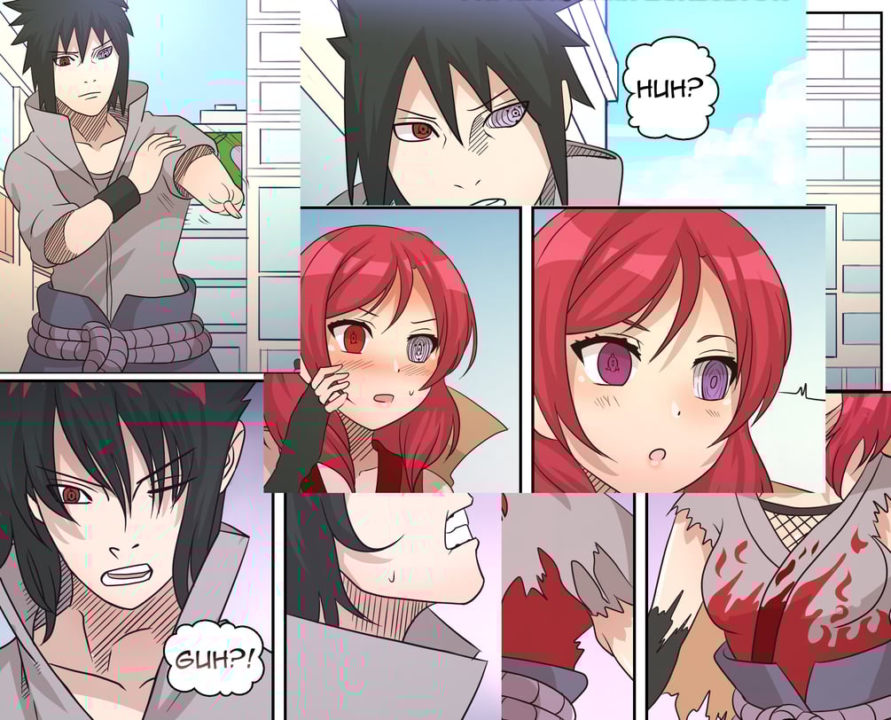 Sasuke into Maki TG Transformation (Many Pages)
