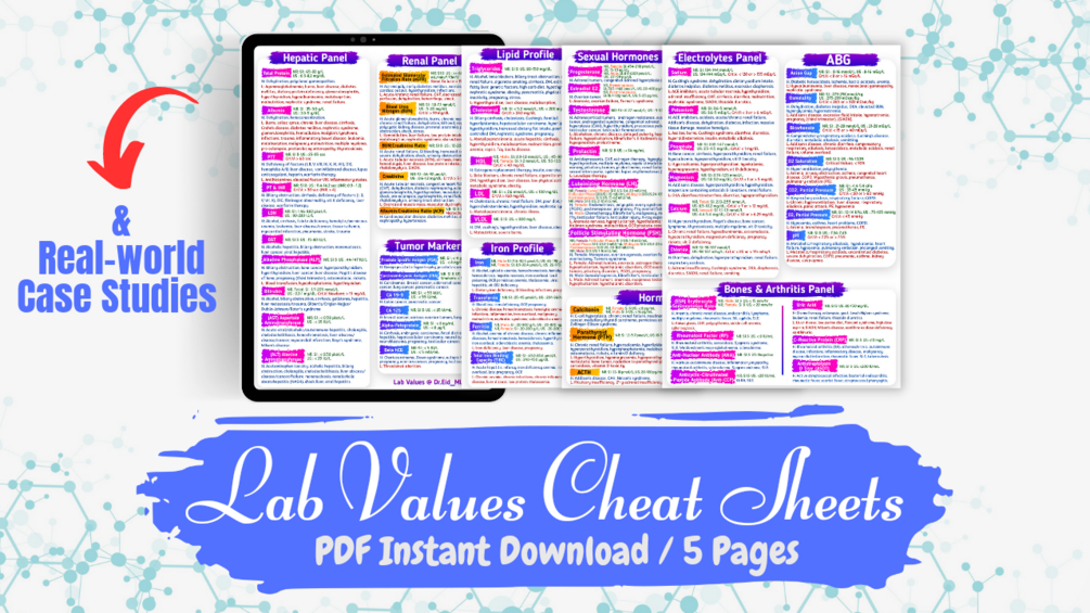 Lab Values Cheat Sheets