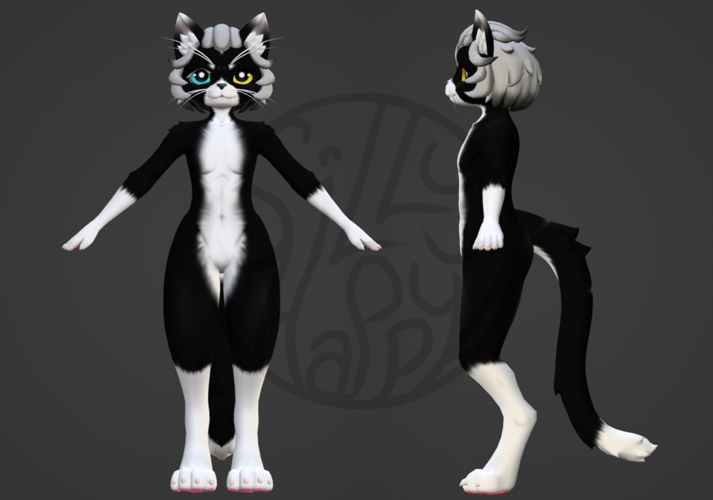 Kemono Cat (VrChat Avatar Base)