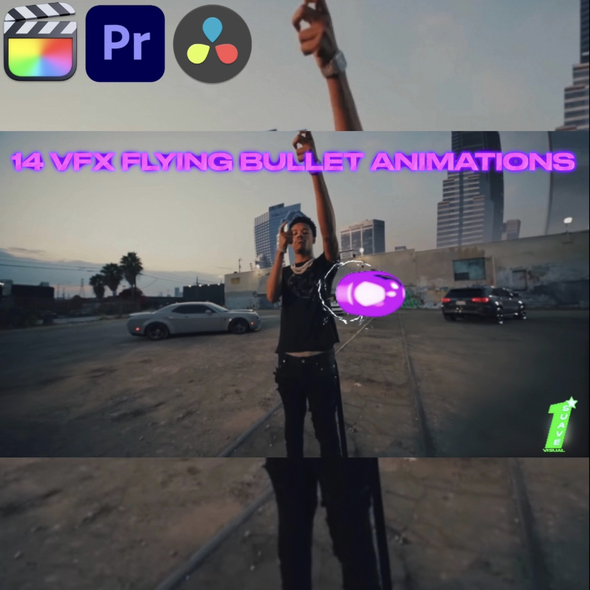 14 VFX FLYING BULLET ANIMATION