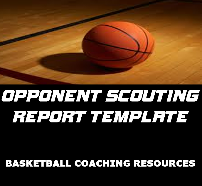 Opponent Scouting Report Template