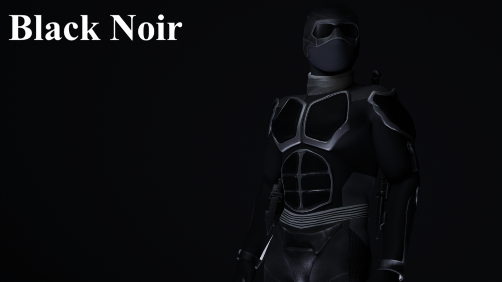 Black Noir [The Boys] VRChat Model