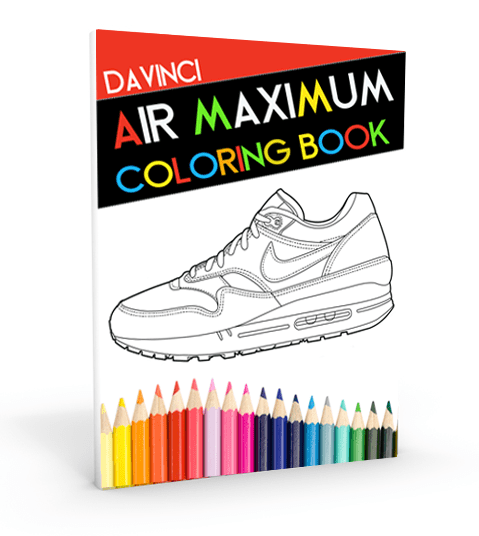 AIR MAXIMUM COLORING BOOK