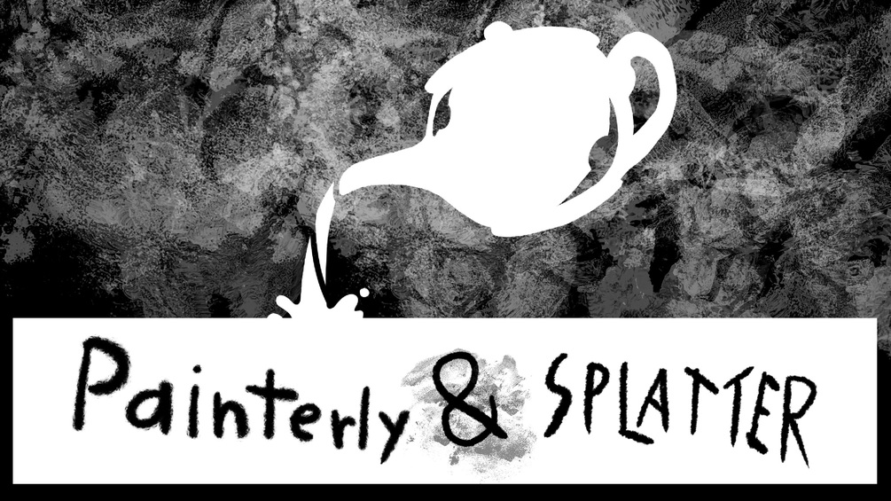 Teapot Painterly & Splatter Alpha Pack #1