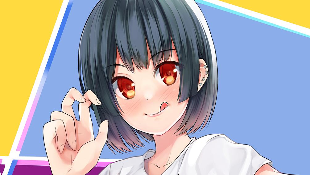 Free! Read description! Anime selfie girl process video, psd and high ...