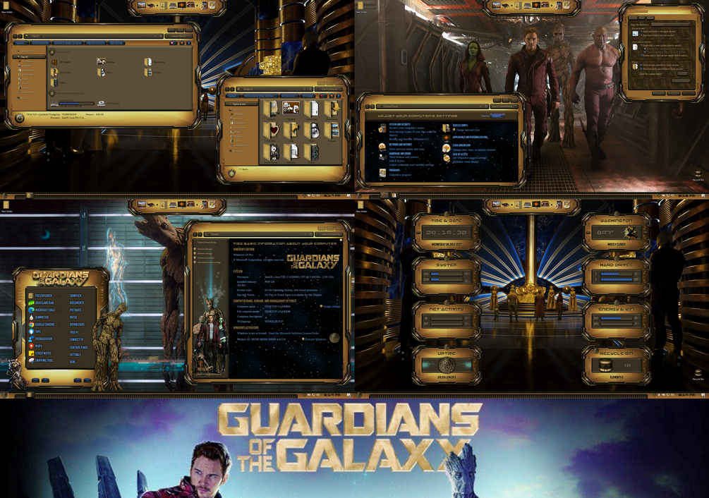 GUARDIANS OF THE GALAXY Premium SkinPack