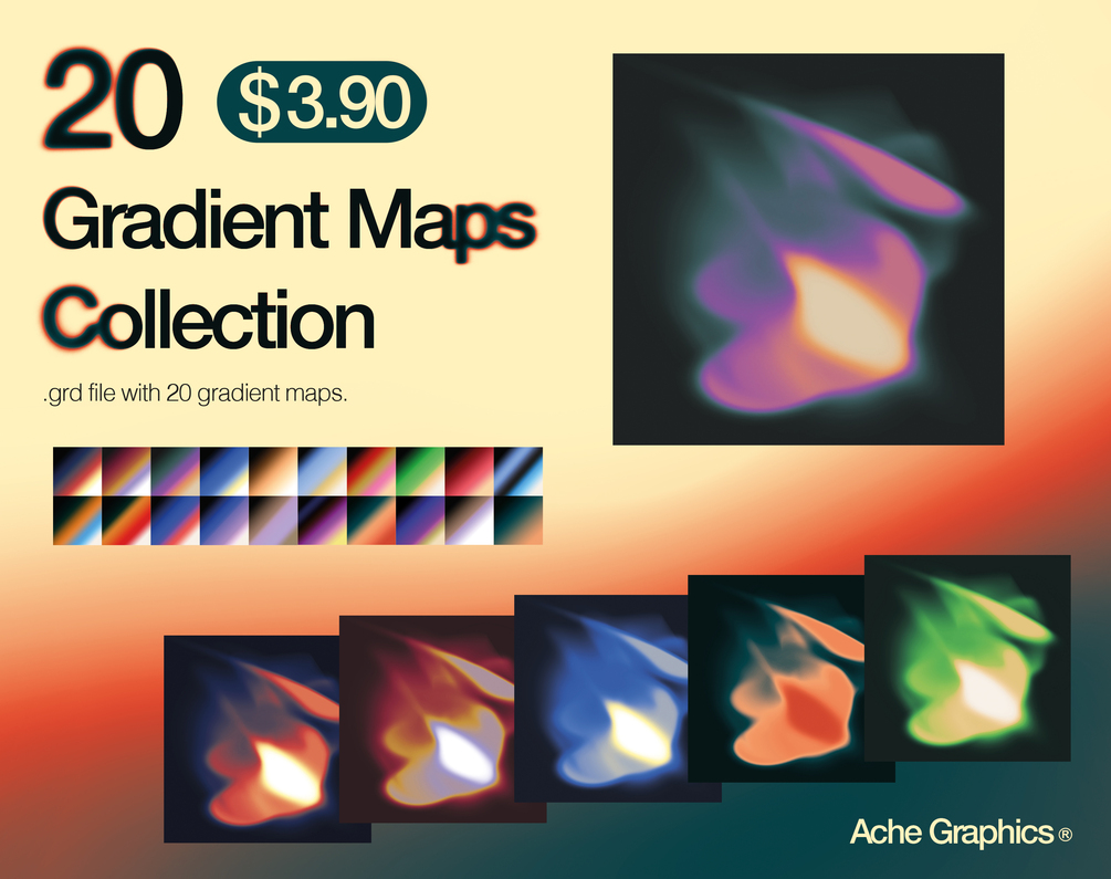 20 Gradient Maps Collection