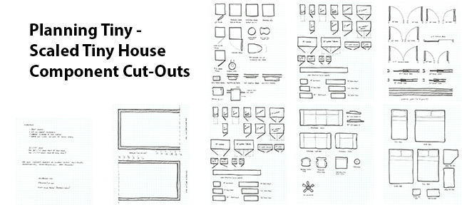 Scale Tiny House Cut-Outs