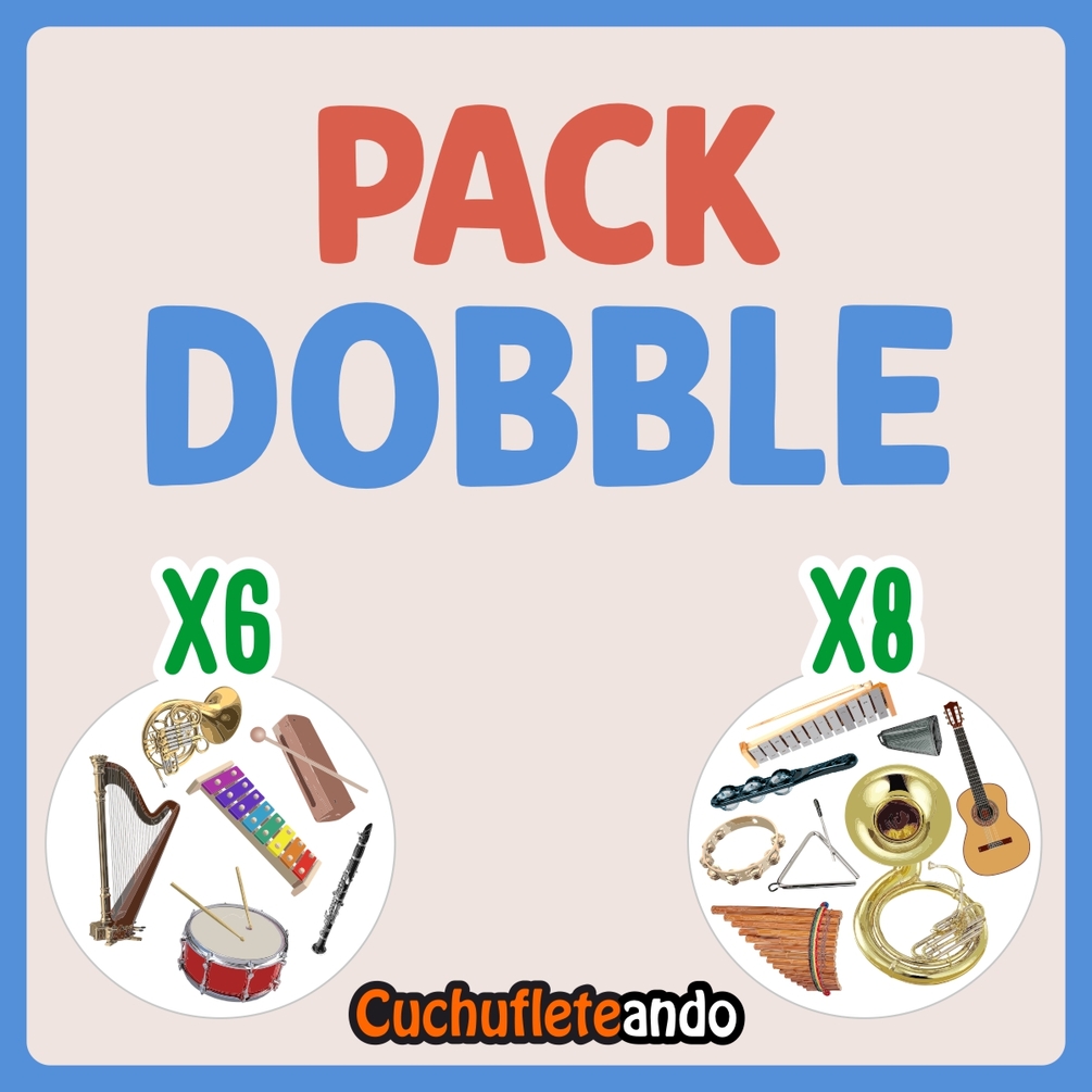 PACK DOBBLE INSTRUMENTOS