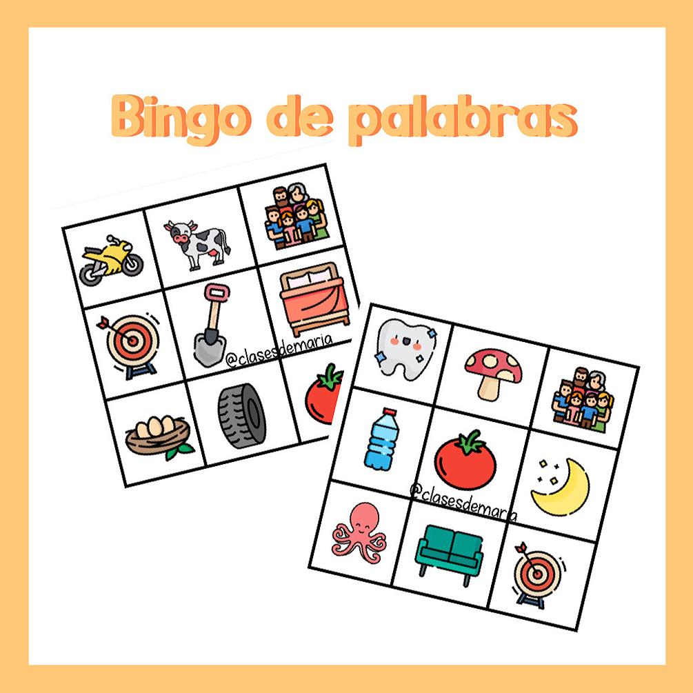 Bingo de palabras