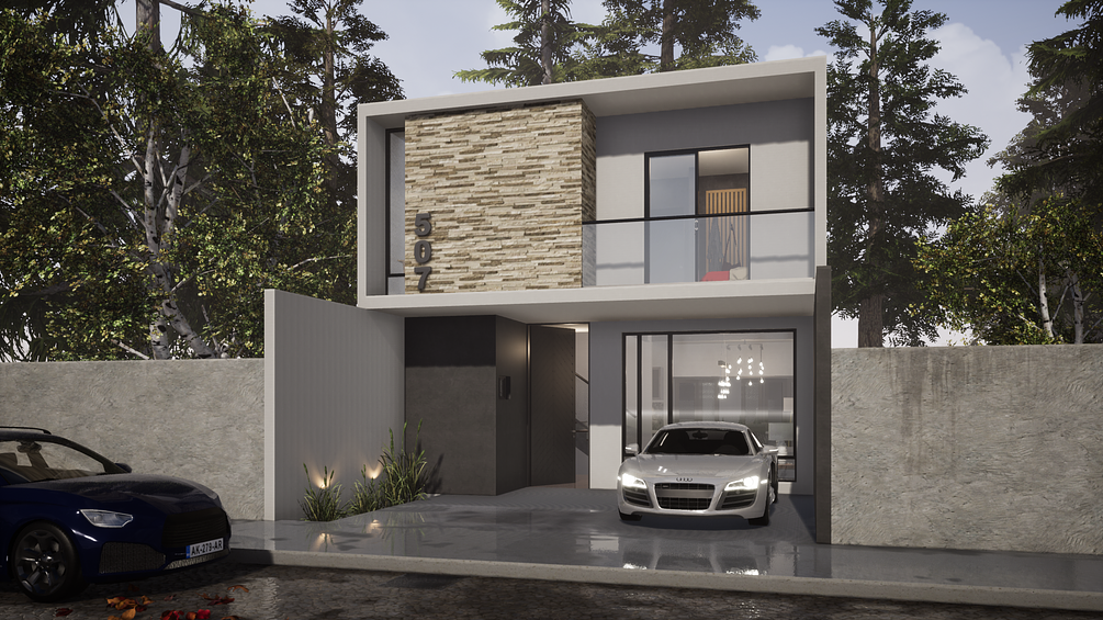 PLANO DE CASA DE 7X15 METROS