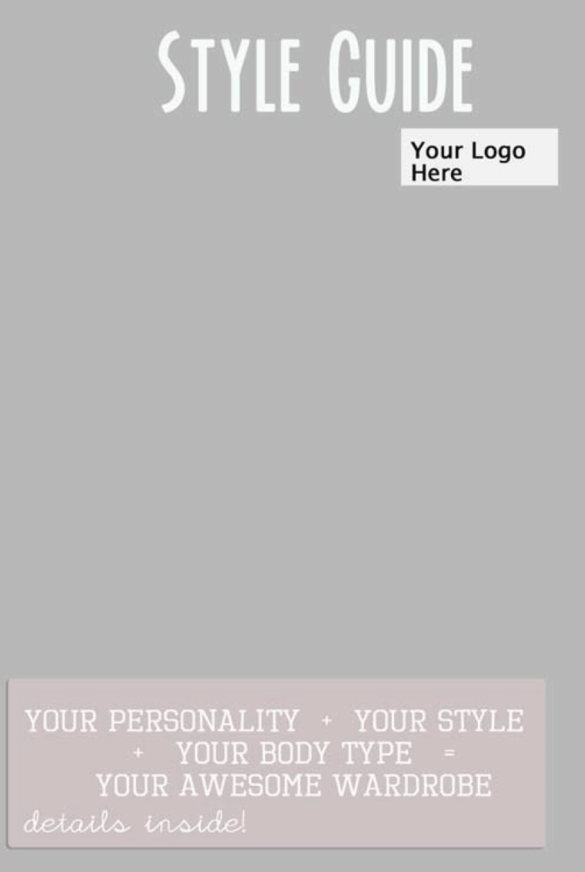 Dress Your Clients According to Their Personality: Style Guide to use ...