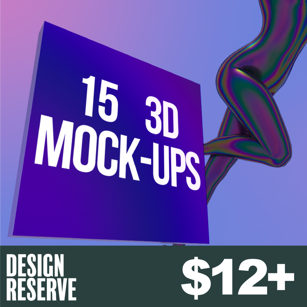 15 3D Mock-Ups