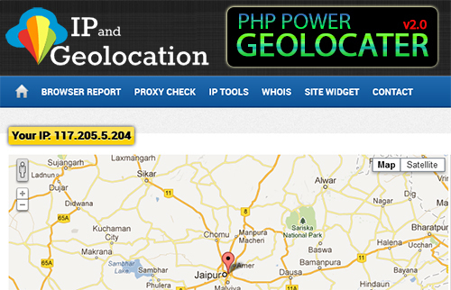 PHP Power Geolocater v2.0