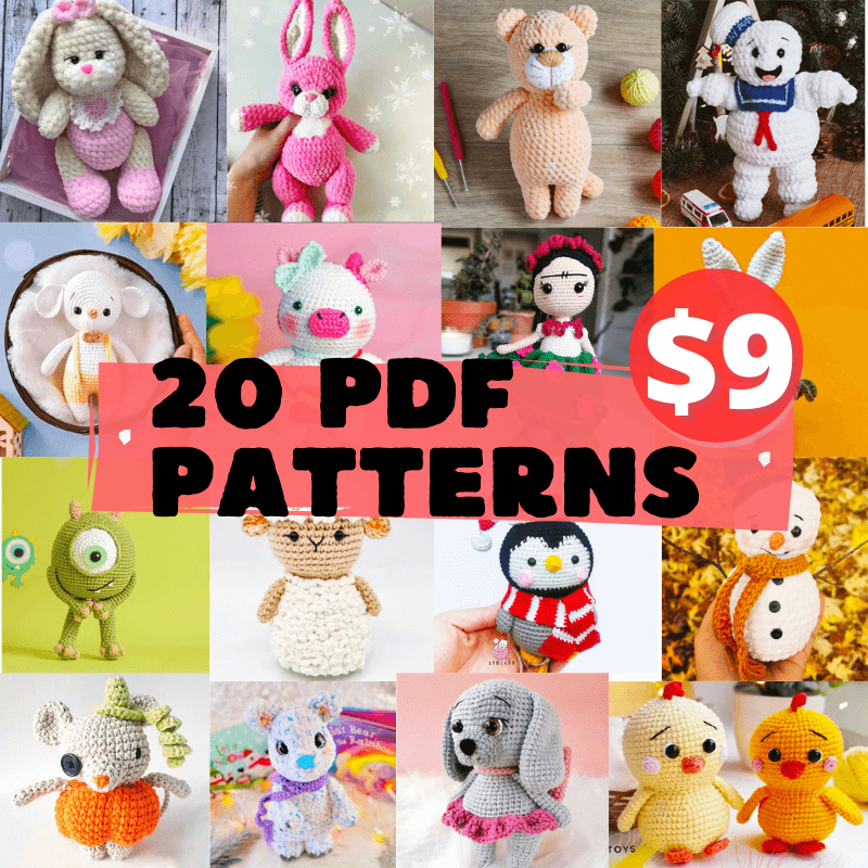 20 Amigurumi PDF patterns