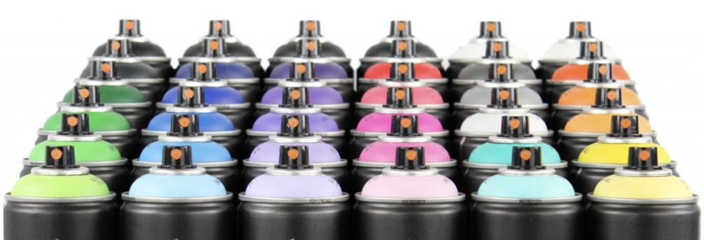 Montana Black Spray Paint Color Chart Procreate Swatches