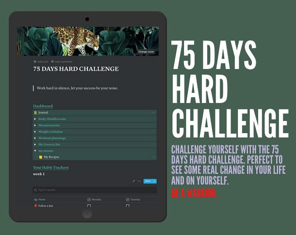 75 days hard challenge